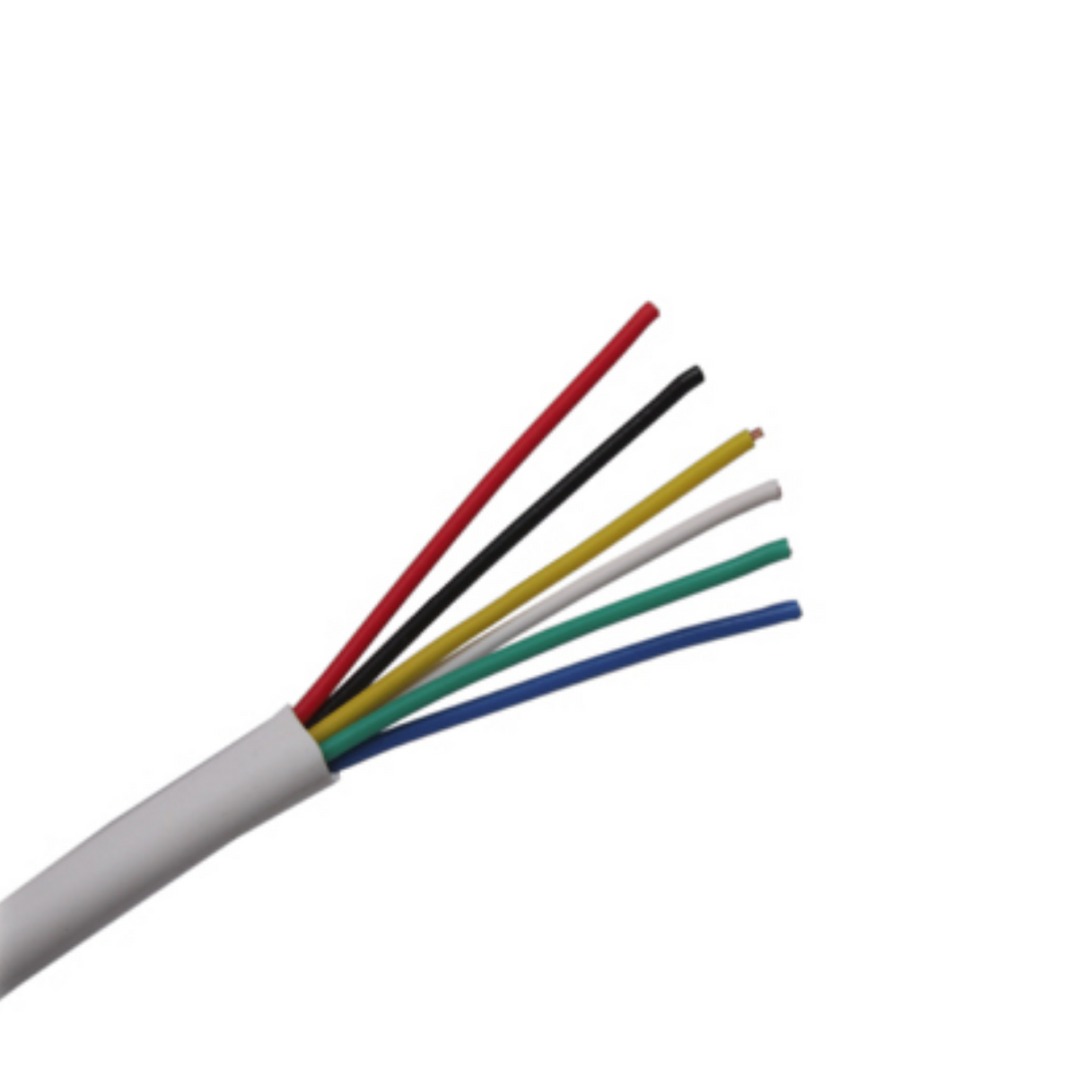 CABLE Comms - 6 Core Solid White /100m – Security Superstore