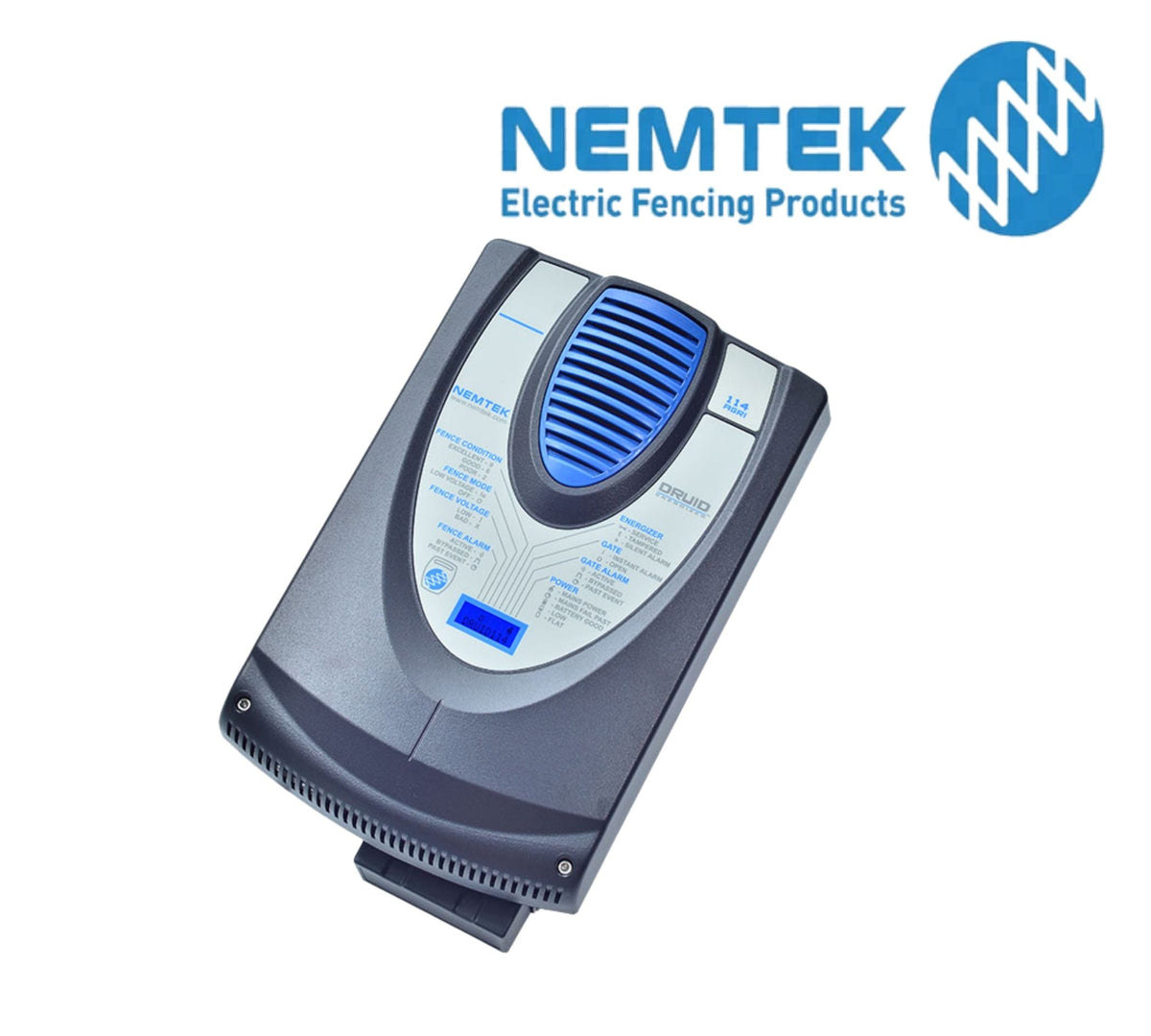 NEMTEK - DRUID 114 LCD - 1 Zone 14 Joule – Security Superstore