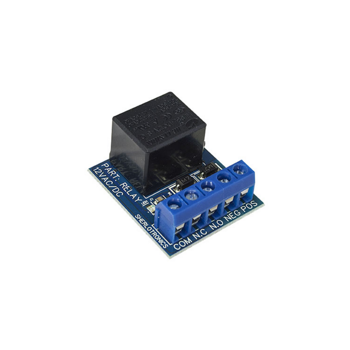 RELAY BOARD - DC 12V 10A SINGLE POLE RELAY NO/NC – Security Superstore